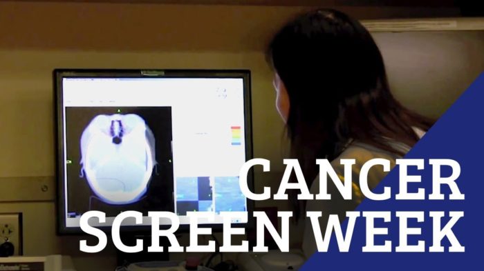 Cancer Screen Week – Coast to coast TV